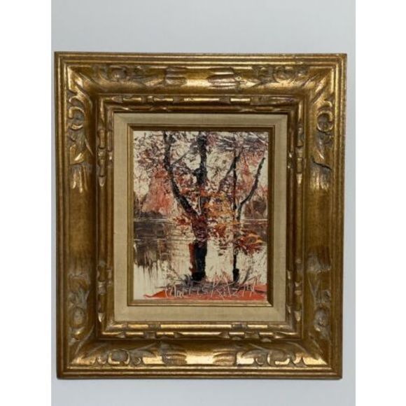 Morris Katz | Other | Morris Katz Original Oil Painting Artist Signed ...